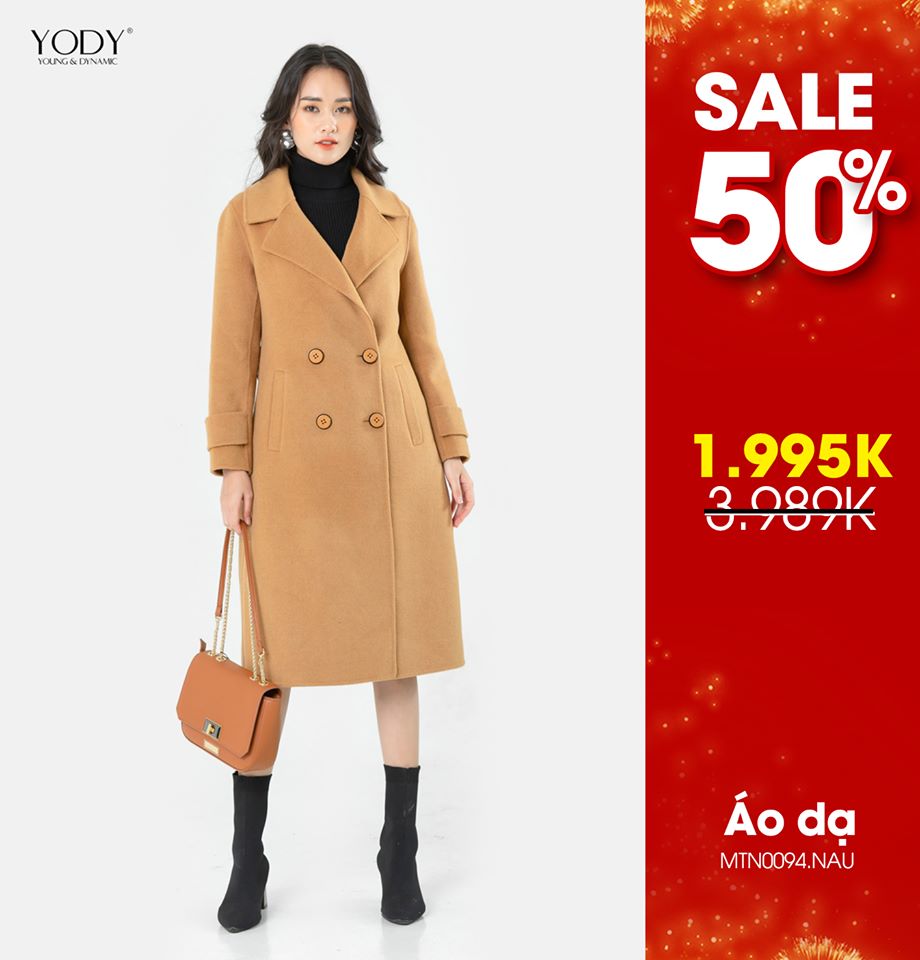 YODY Fashion Sale | 50% OFF | Tháng 12/2019 | Vua Khuyến Mãi