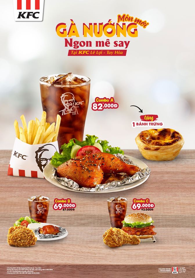 KFC Khuyến Mãi | 18K/ 1 Miếng Gà | Tháng 4/2020 | Vua Khuyến Mãi