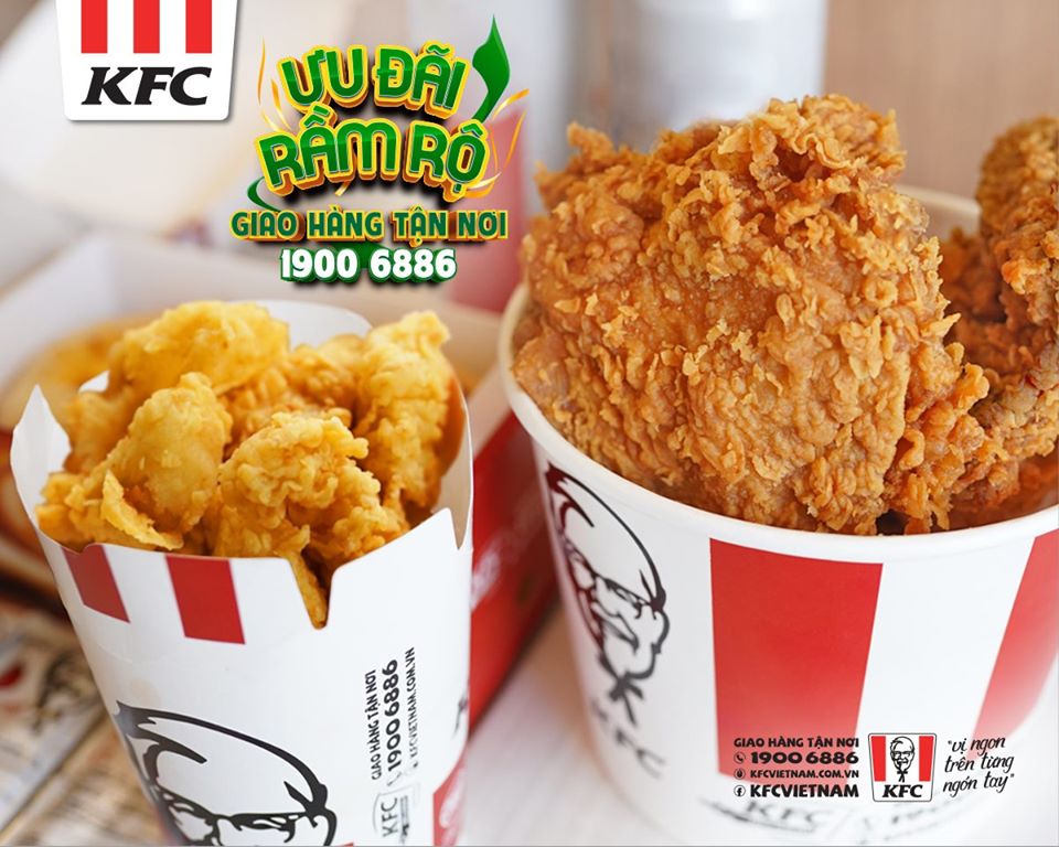 KFC Khuyến Mãi | 18K/ 1 Miếng Gà | Tháng 4/2020 | Vua Khuyến Mãi