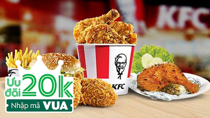 KFC Khuyến Mãi | 18K/ 1 Miếng Gà | Tháng 4/2020 | Vua Khuyến Mãi
