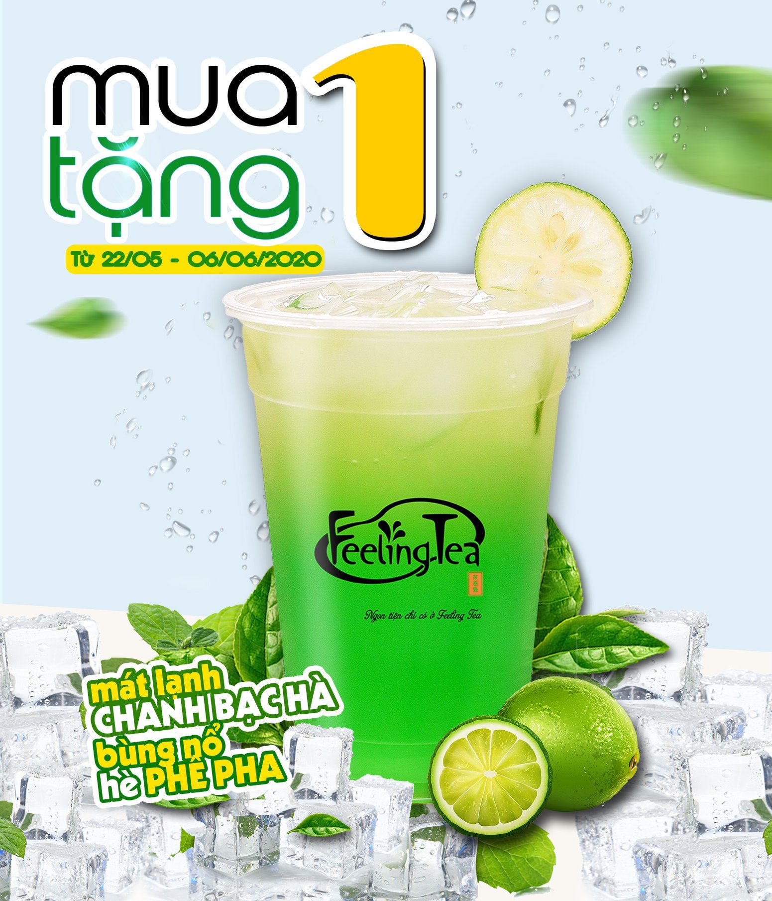 Feeling Tea Khuyến Mãi 2020 | Mua 1 Tặng 1 | Vua Khuyến Mãi