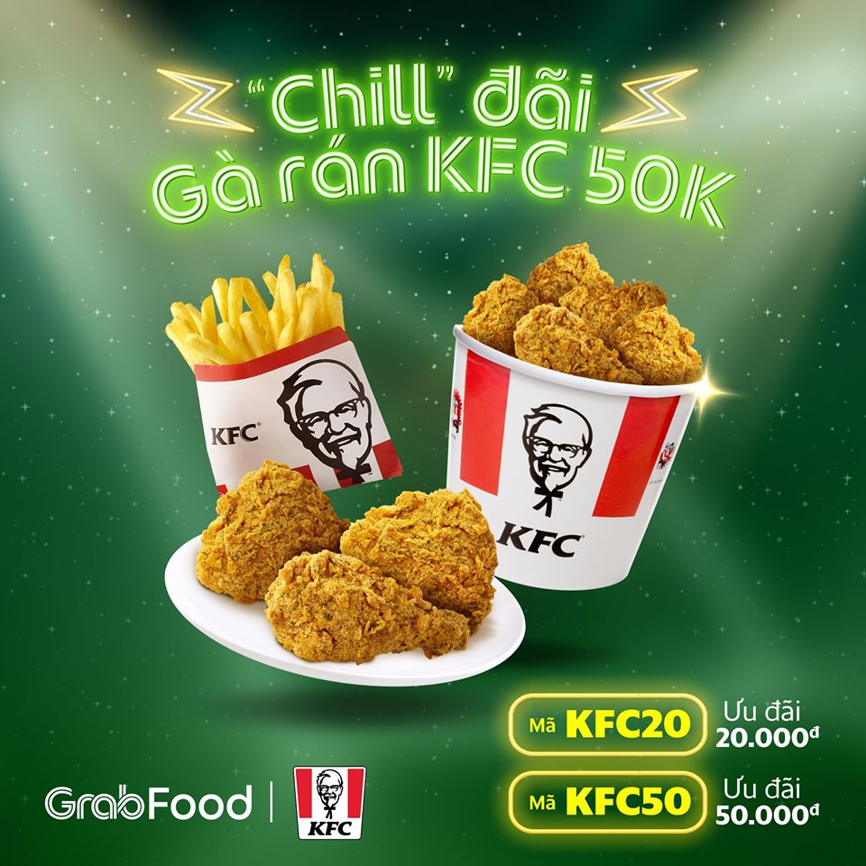 KFC Khuyến Mãi | 50% OFF | Tháng 12/2020 | Vua Khuyến Mãi