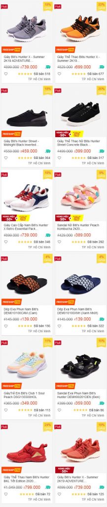 Biti's Khuyến Mãi | 64% OFF | Tháng 5/2021 | Vua Khuyến Mãi