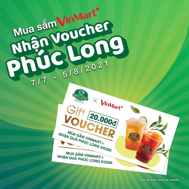 Phúc Long Coffe&Tea Khuyến Mãi | Voucher 20K- 2021 | Vua Khuyến Mãi